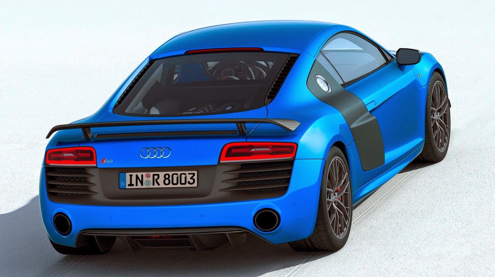 Audi R8 LMX incorpora lasers em sua iluminação