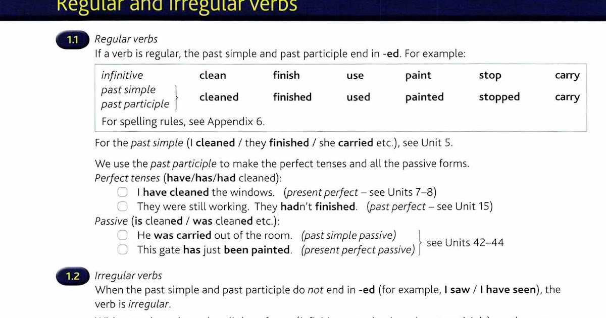 Appendix 1-7 - English Grammar in Use
