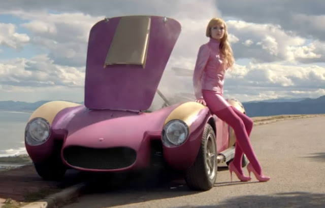 Just A Car Guy: Penelope Pitstop (actress Jessica Ellis) and her Cobra ...