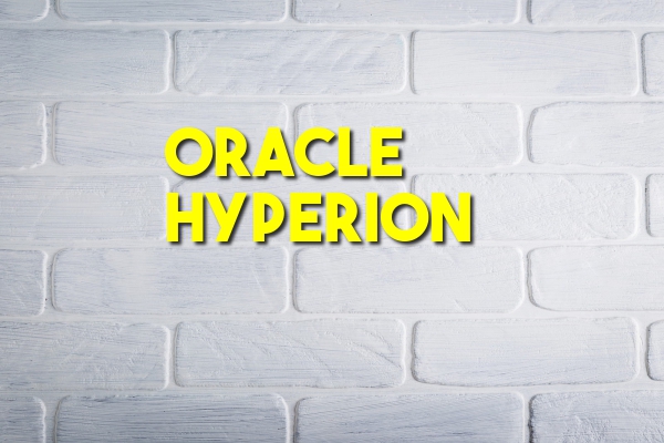 Oracle Hyperion Reporting Basic Tutorial