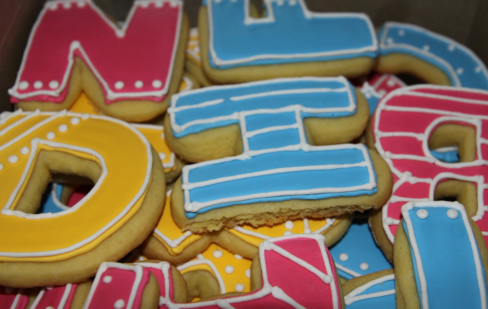 A REAL Bake Sale: ABC Cookies