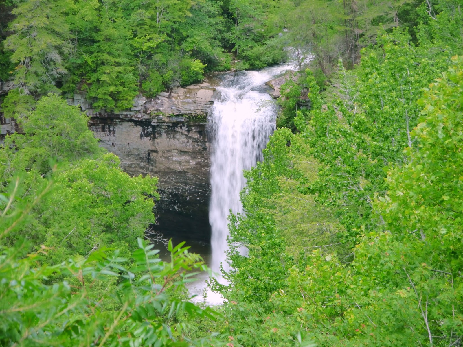 American Travel Journal: Foster Falls - South Cumberland State Park