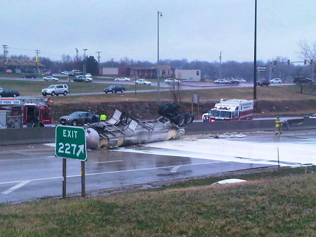 Operation100news Dairy Creamer Spill Snarls Traffic In Johnson County operation100news-dairy-creamer-spill-snarls-traffic-in-johnson-county