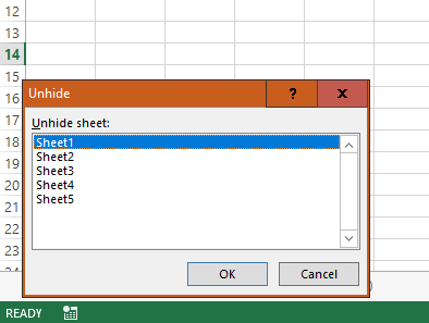 Excel-VBA Solutions: Hide And Unhide Worksheets Using VBA