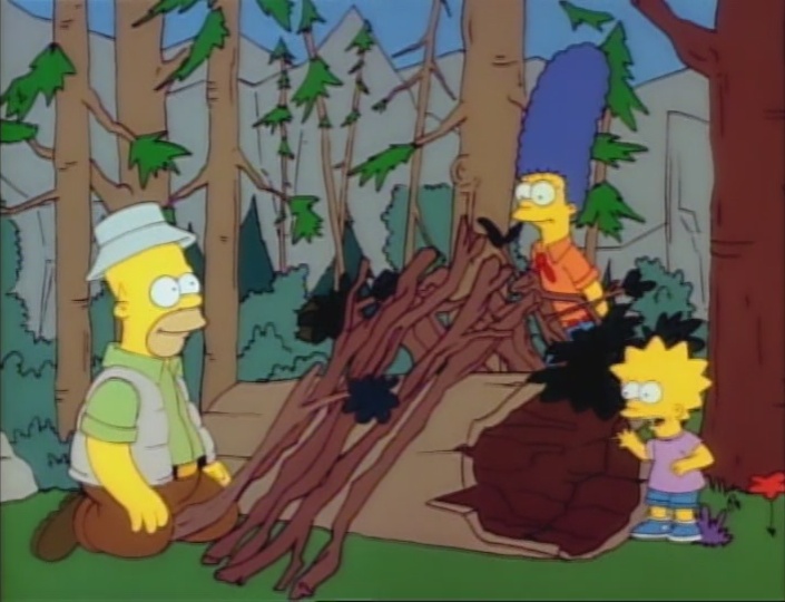 The Simpsons Gets Political - SE01 E07 - The Call of the Simpsons