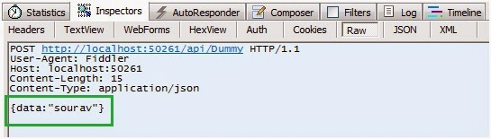 Talk in computer language.: Send data through HTTP request BODY and URI