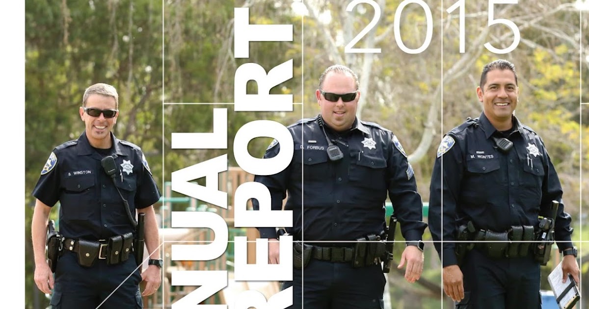 Santa Cruz Police: Santa Cruz Police Department 2015 Annual Report Released