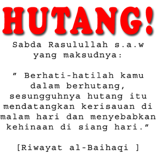 Doa Hutang terbayar Cepat - Doa mudah Bayar Hutang ~ Chalis SR.org
