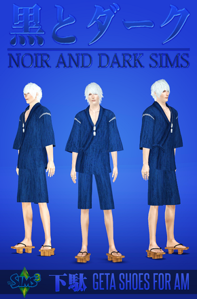 Geta Shoes for Males by Noiranddarksims | The sims mod | Download The ...