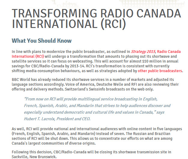 Media Network Series Two: At 67, Radio Canada International is ...