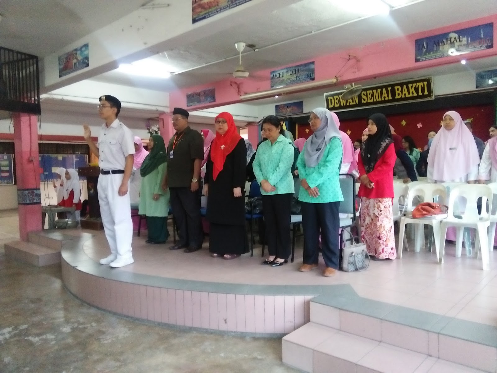 SMK Raja Ali: Perhimpunan Rasmi Yang Dilaksanakan Oleh Pasukan PBSM