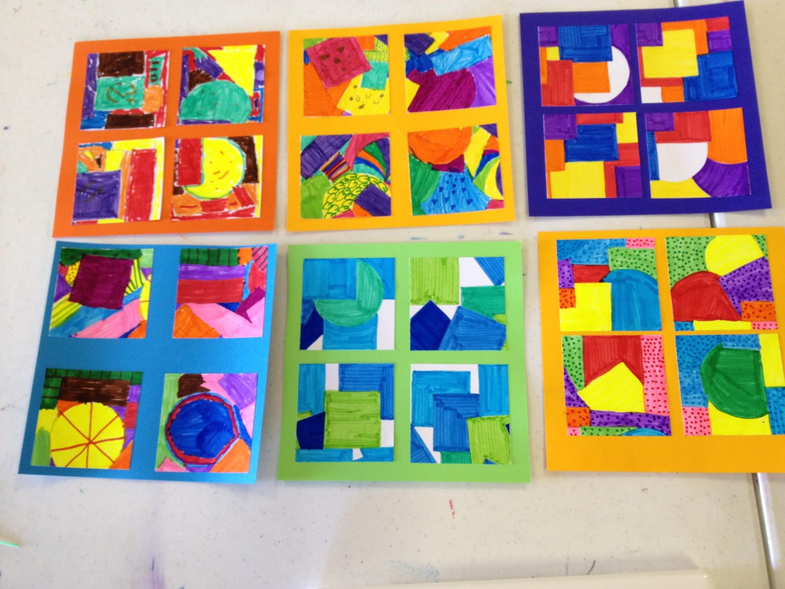 Art With Aubrey: Sonia Delaunay inspired