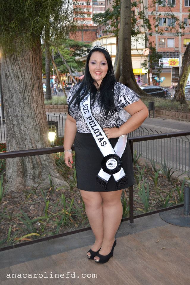 Forma Fofa: A primeira Miss Plus Size Pelotas: Mira Vaz