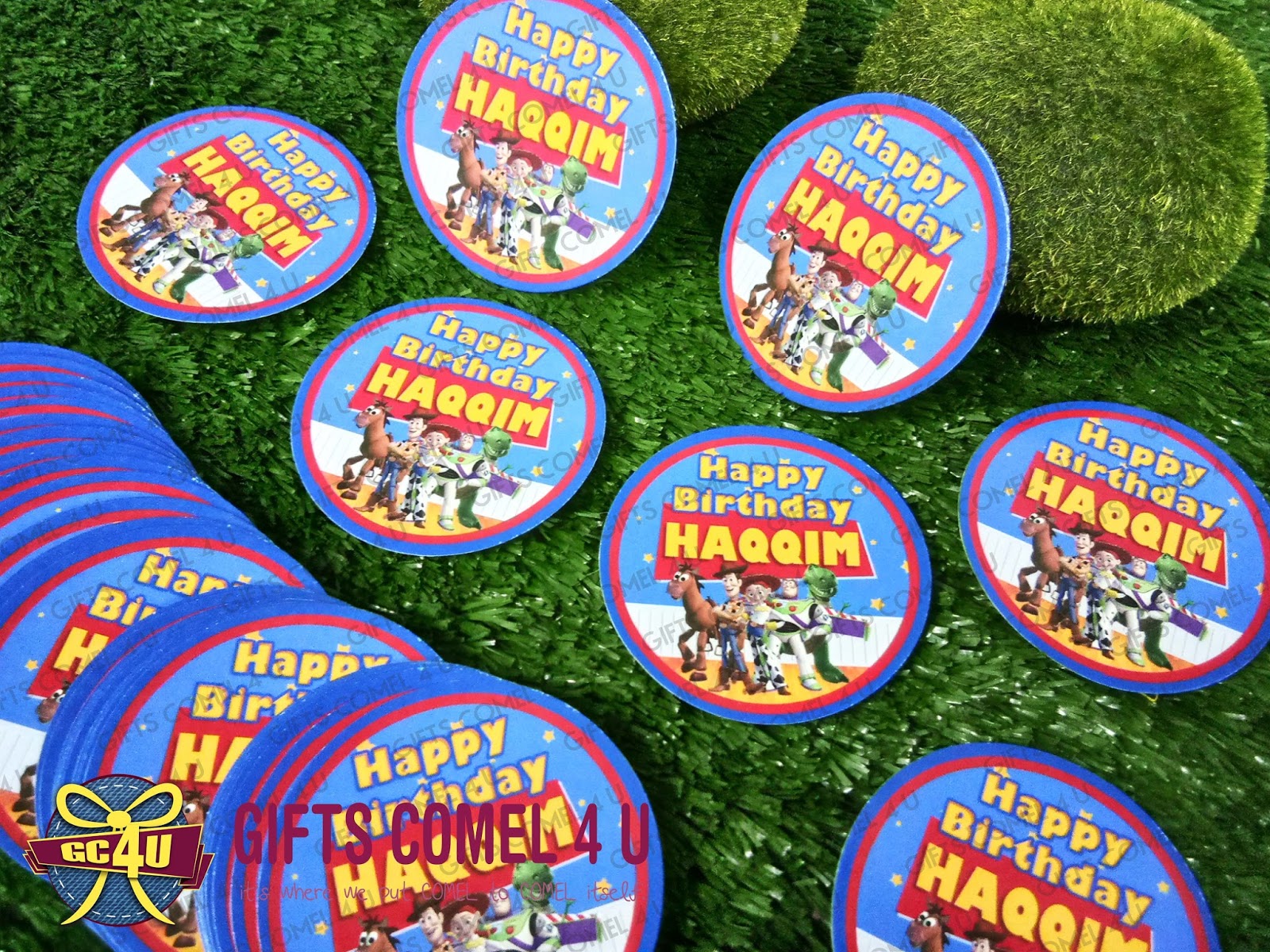 Gifts Comel 4 U: Stickers & TQ Tag