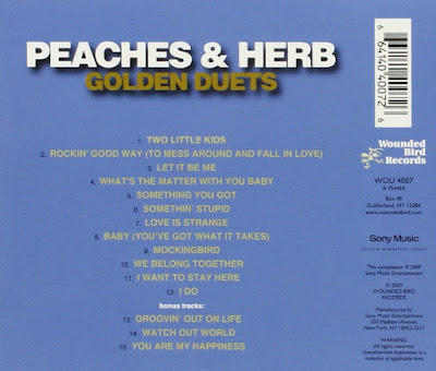 BENTLEYFUNK@GMX.COM: PEACHES & HERB DISCOGRAPHY 1967 - 2004