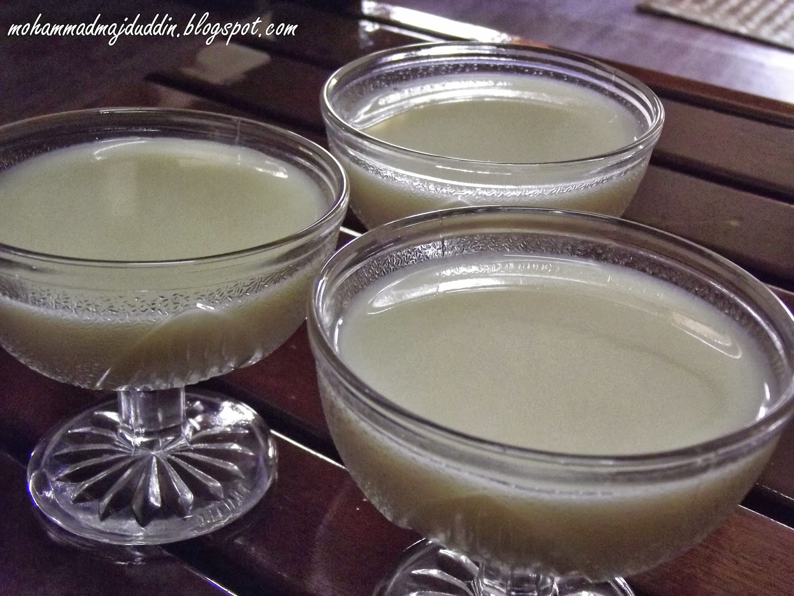 SALAM DUNIA: Resepi Dadih Vanilla