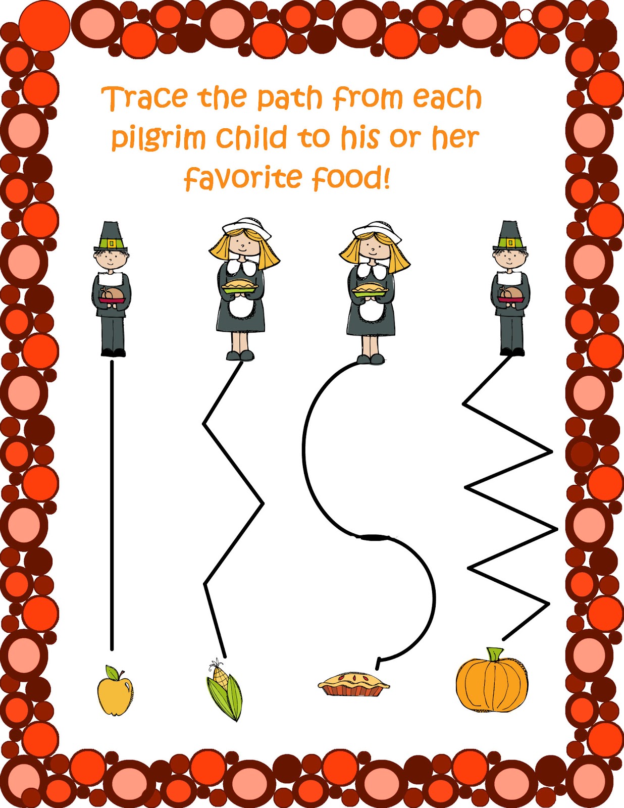 {3 Day FREEBIE!!} 2012 Thanksgiving Preschool Packet | Preschool Powol ...