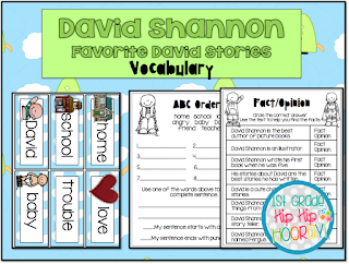 1st Grade Hip Hip Hooray!: Favorite David stories with author ...