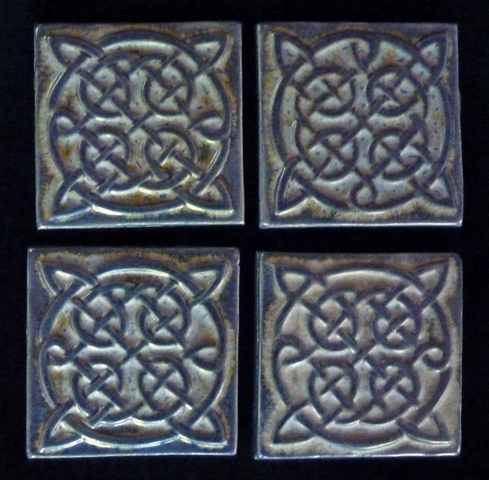 Decorative handmade ceramic tile: Decorative relief carved ceramic ...