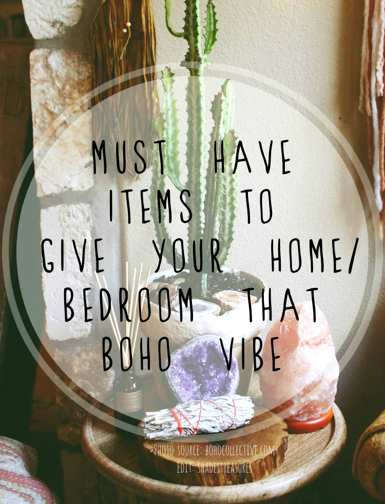 Bohemian Touch - Items to give your home/bedroom that boho look - Shade ...