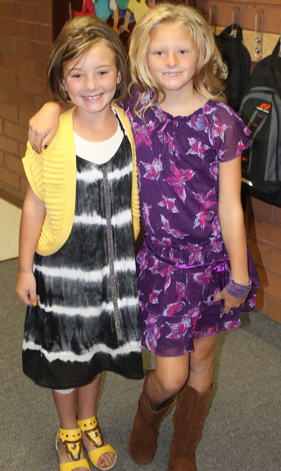 Purple Daisies: First Day of 3rd Grade