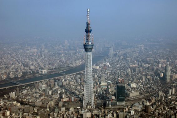 A torre mais alta do mundo é inaugurada no Japão