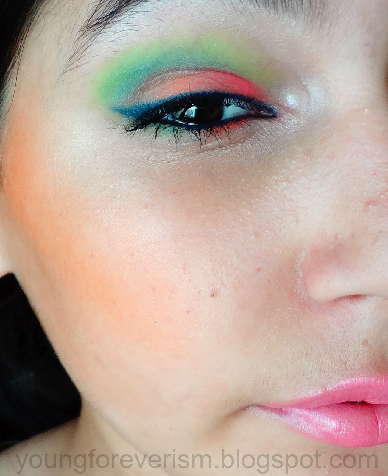 Young Foreverism: Spring inspired makeup look for a makeup geek contest ...