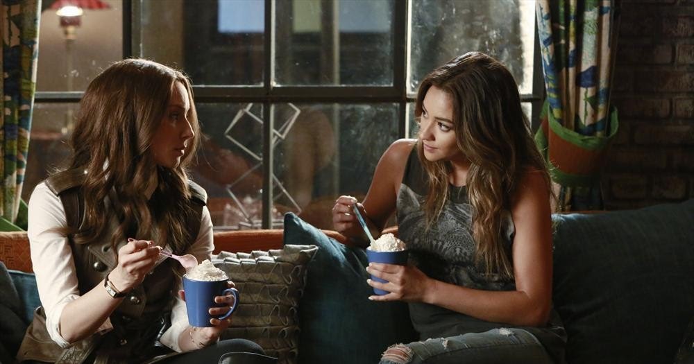 Blog o Pretty Little Liars : Historia z poniedziałkowej zabawy