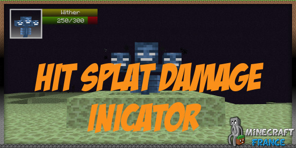 Hit Splat Damage Indicators [1.5.2/1.6] MineCraft Mod - FrMineCraft