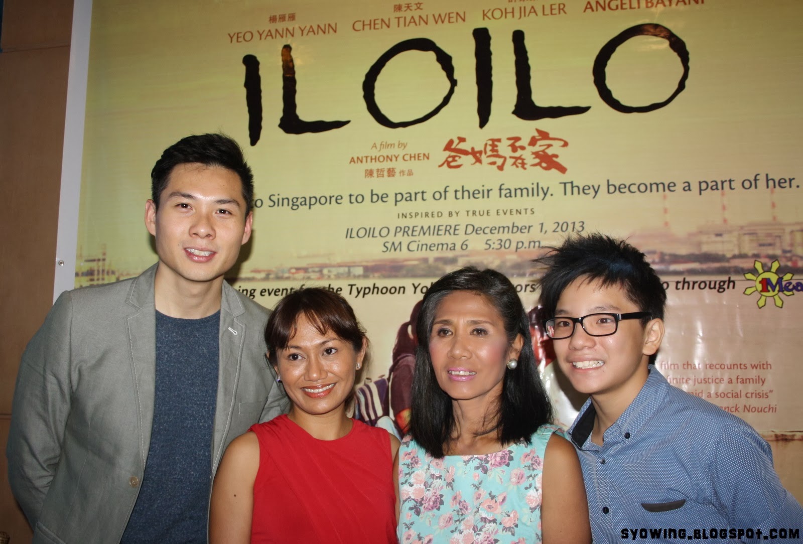 Syowing: ILO ILO Premieres in Iloilo, Opens in Philippine Cinemas this Week