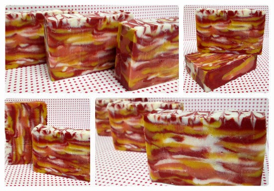 I'd Lather Be Soaping: Fireburst Soap