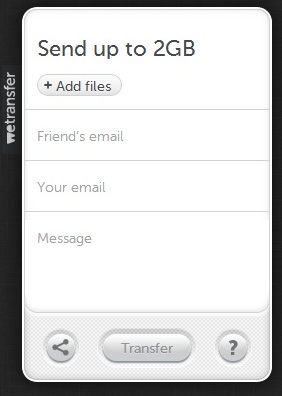 Miracle Blog: (Wetransfer) Free files transfer 2GB