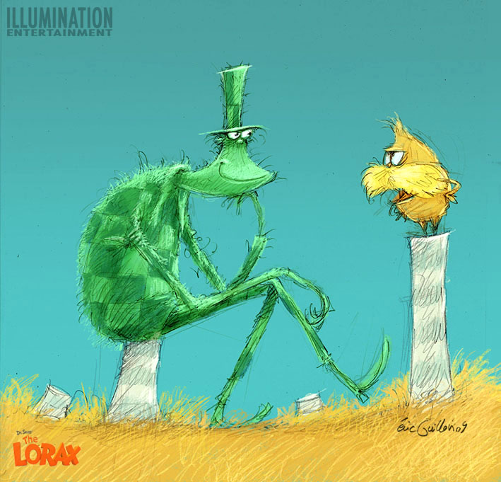 eric guillon: Looking for the Once Ler. Early sketches part 1.