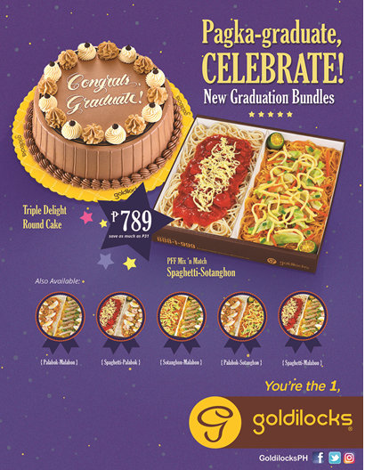 Lemon GreenTea: Goldilocks introduces the all New Graduation Bundles!