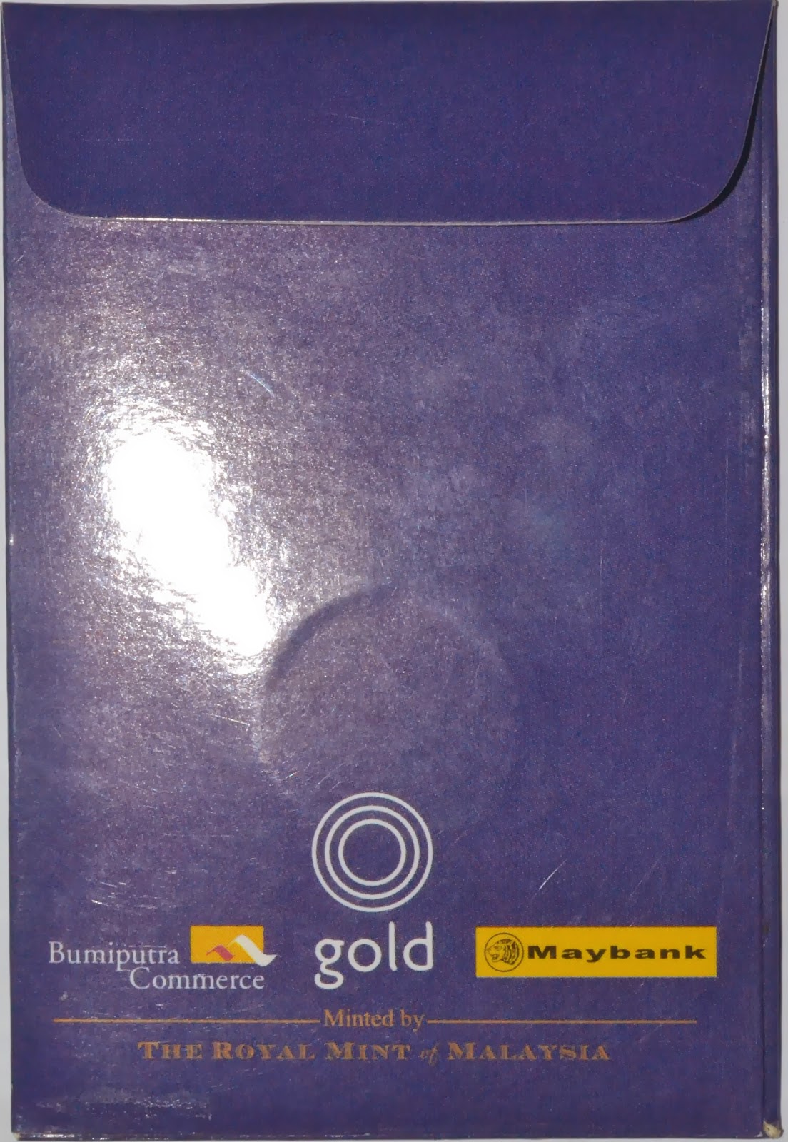 Galeri Sha Banknote: SYILING KIJANG EMAS BANK NEGARA MALAYSIA