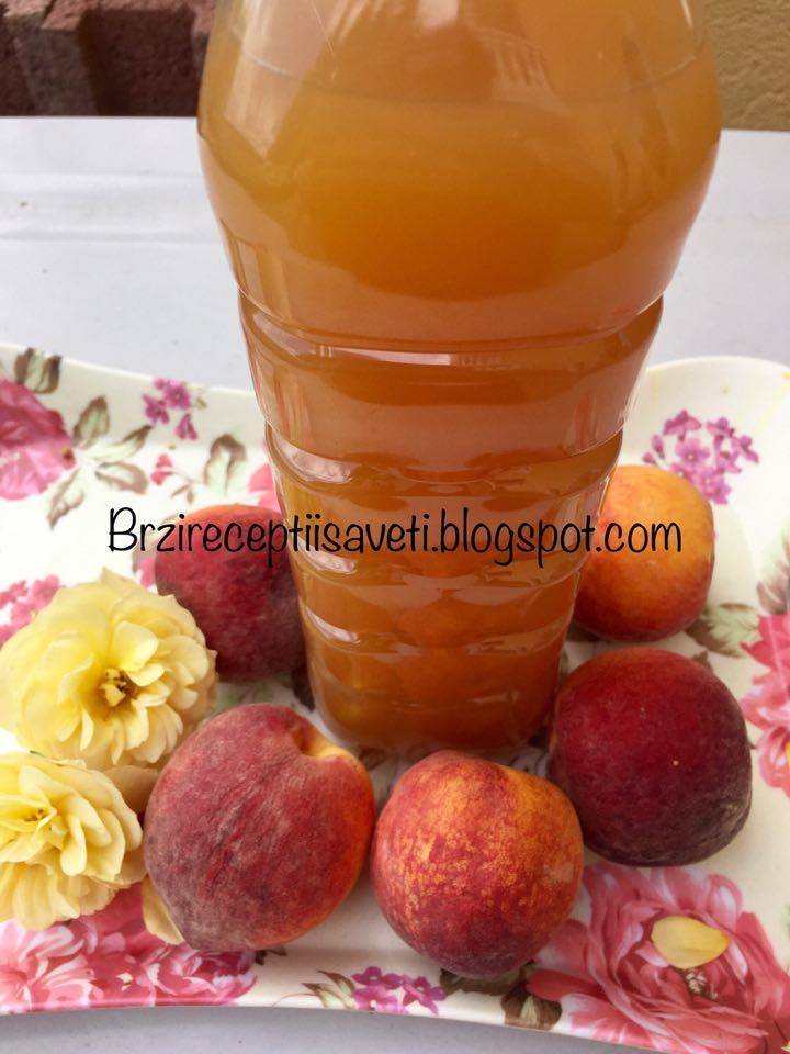 Brzireceptiisaveti.blogspot.com: Domaci sok od breskve lepsi od kupovnog