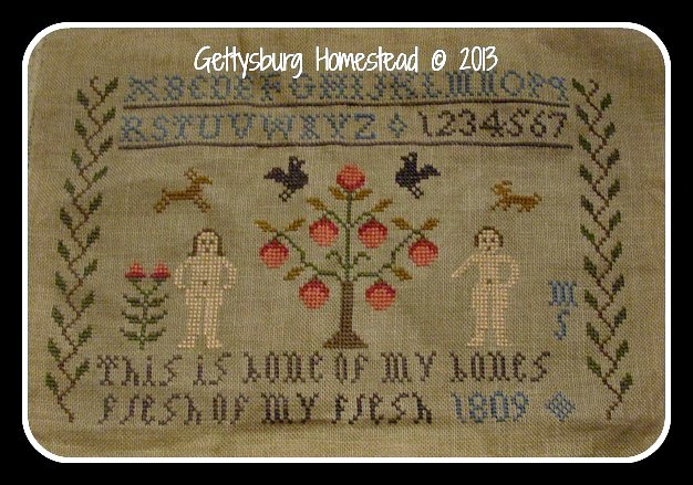 Gettysburg Homestead: Cross Stitch Patterns
