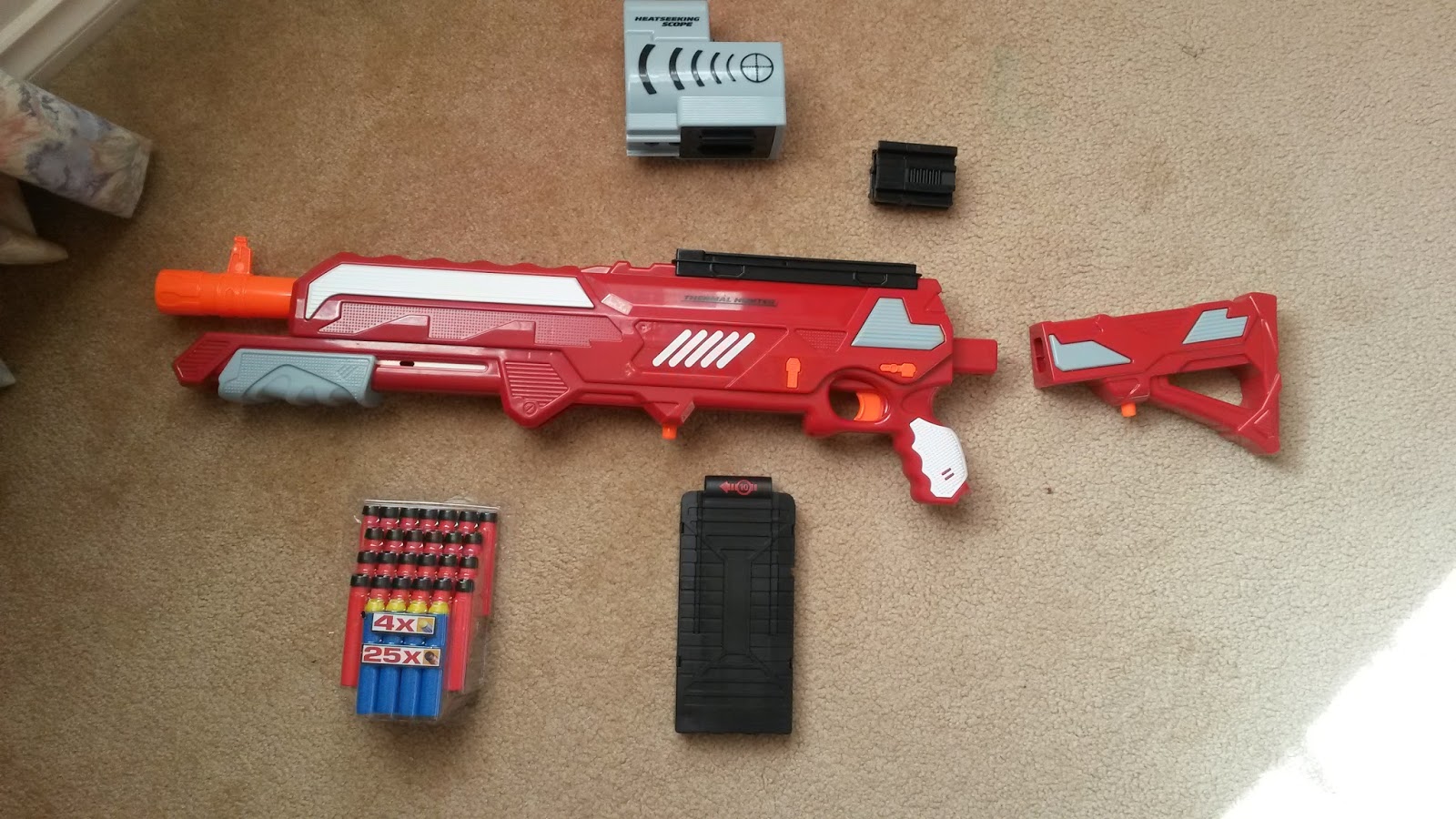 Outback Nerf: Review: Buzz Bee Thermal Hunter (15m)