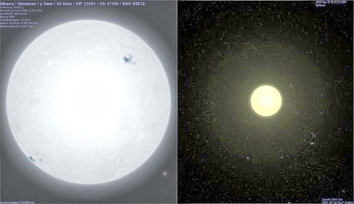 Mengenal Bintang Raksasa Putih Alhena - Berita Astronomi