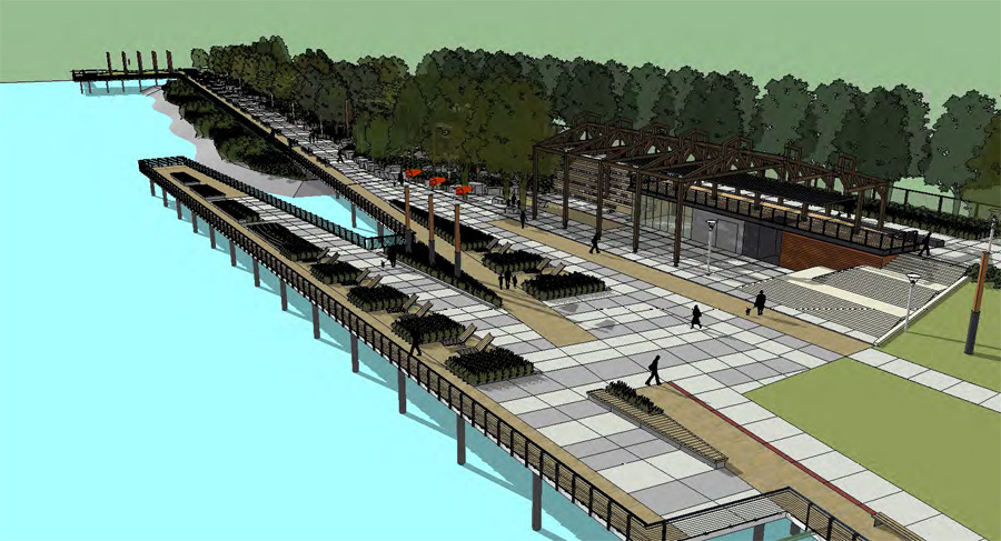 MY ARCHITECTURAL MOLESKINE®: WESTMINSTER PIER PARK, CANADA