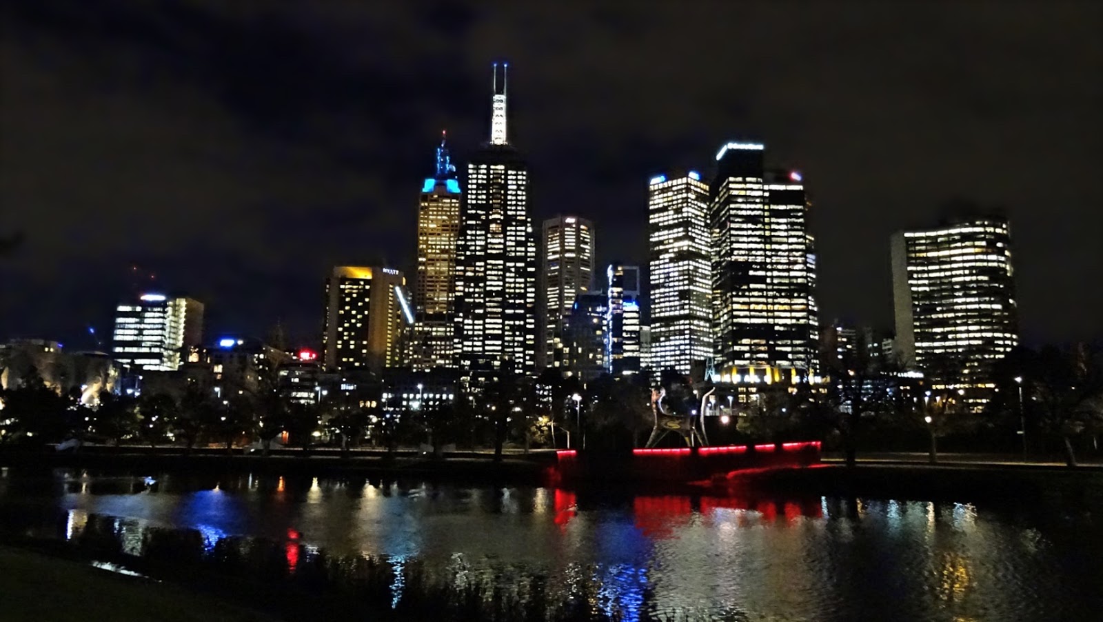 MAP: MELBOURNE BY NIGHT