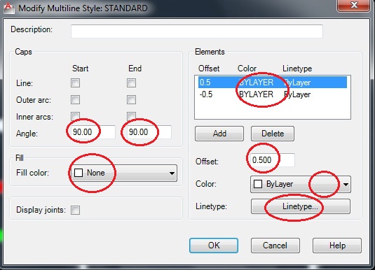 Multi Line ( ML ) Pada Autocad - Cad of Autocad