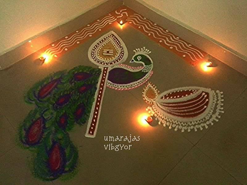 CHODAVARAMNET: 9+ LORD MURUGAN RANGOLI ART IDEAS 2017