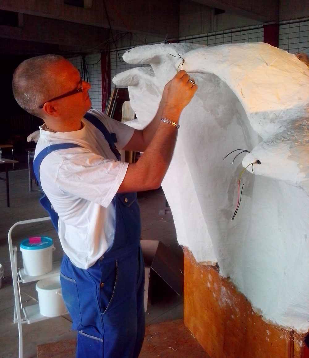 Shree Peetha Nilaya: How we made the Adishesha for Gurupurnima