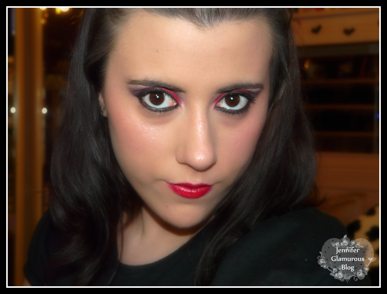 ♥ Jennifer Make Up Glam ♥: * LOOK 27: Look Rockero + Outfit