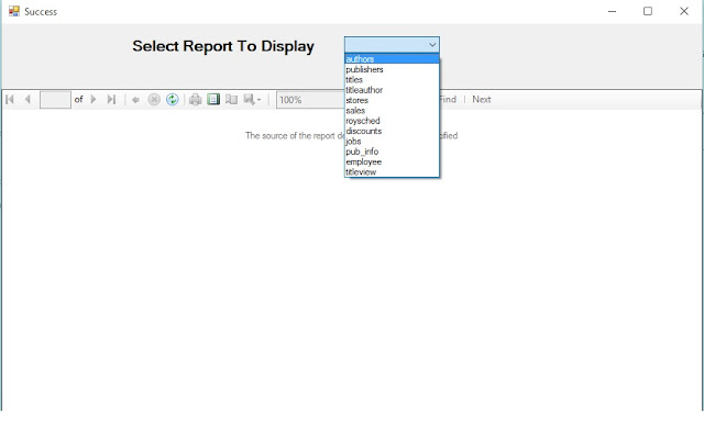 Information Express: Dynamically Generating Reports Using ReportViewer ...