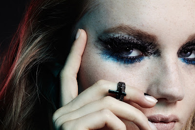 Rock and Roll Vamp Dark Rocker Makeup with model Zanna Van Vorstenbosch