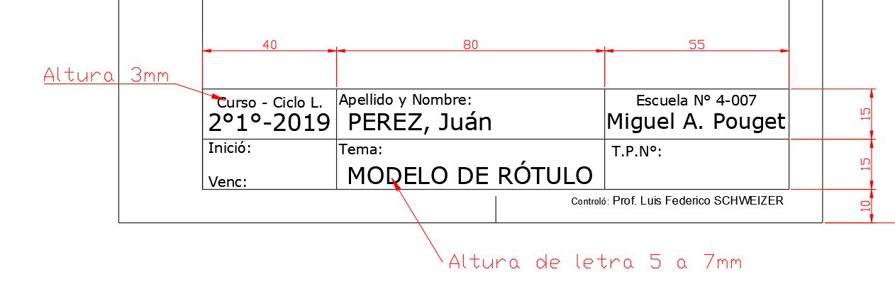 DIBUJO TÉCNICO - ESC N° 4-007 "MIGUEL AMADO POUGET" : Material de ...