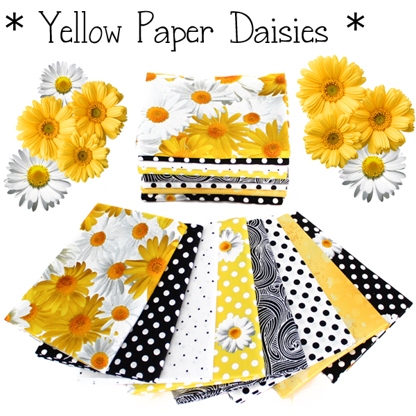 Fort Worth Fabric Studio: Friday Bundle Batch {Yellow Paper Daisies}