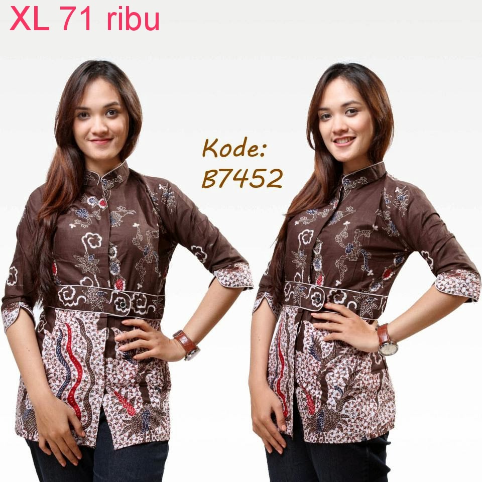 Contoh Model Baju Batik | Model Baju Batik